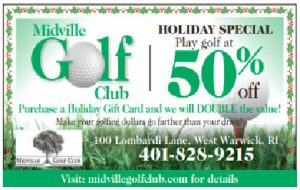 9 hole public golf course Rhode Island Midville Golf Club